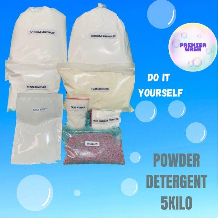COD PREMIUM POWDER DETERGENT DIY KIT 5KILO | Lazada PH