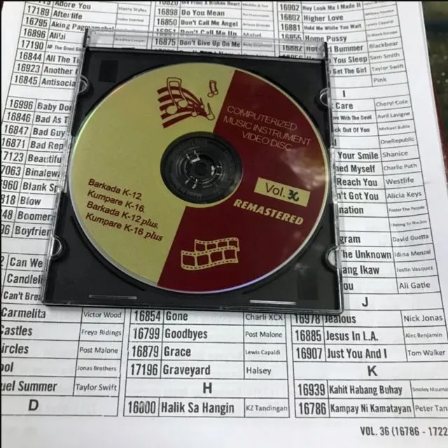 Karavision Updated CD for K12 K16 Only | Lazada PH