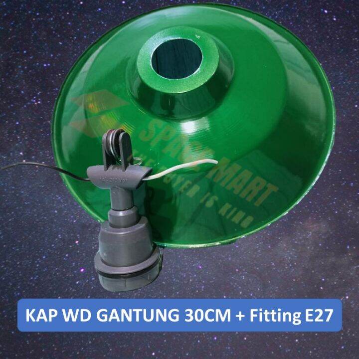 Share: 0 Kap Lampu Gantung KAP WD + FITTING GANTUNG Diameter 30 cm + Fitting E27 | Lazada Indonesia