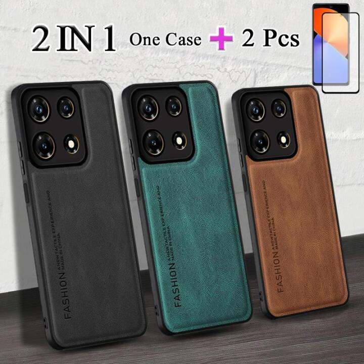 2 IN 1 For Infinix Note 30 Pro 4G Case Atmosphere Leather With Two ...
