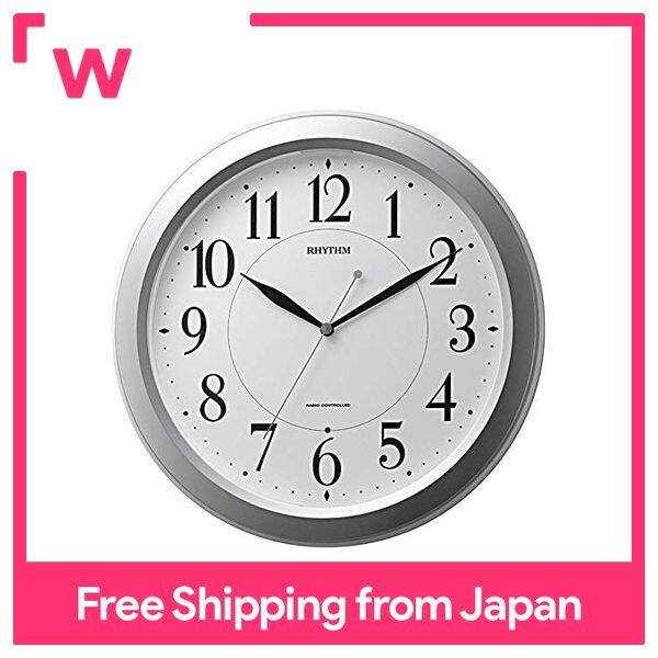 Rhythm (RHYTHM) นาฬิกาแขวนวิทยุ Wave Analog Pure Light M26 Dark Place ...