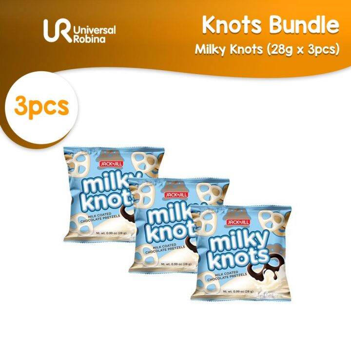3 x Milky Knots (28g) | Lazada PH
