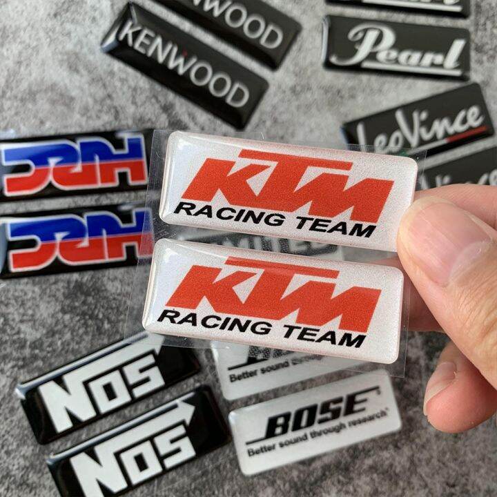 YAMAHA 3D Resin Gel Motorcycle Sticker Emblems Logo Reflective Modified ...