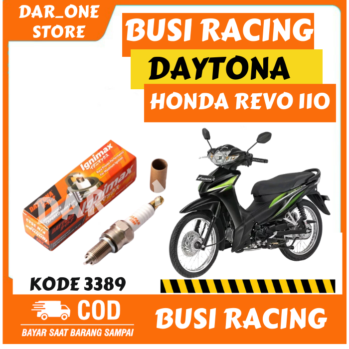 BUSI DAYTONA RACING ORIGINAL HONDA REVO 110 IRIDIUM 3389 | Lazada Indonesia