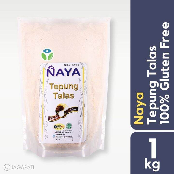 Naya - Tepung Talas 1kg - Gluten Free - Tepung Organik | Lazada Indonesia