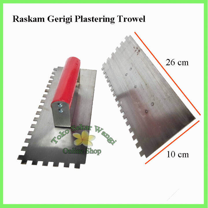 Roskam - Raskam gerigi plastering trowel alat pasang perata keramik ...