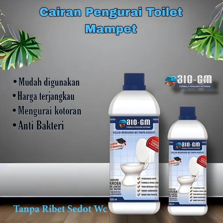 Cairan Anti Mampet Cairan Penghancur Kotoran Toilet Dan Penguras Septic ...