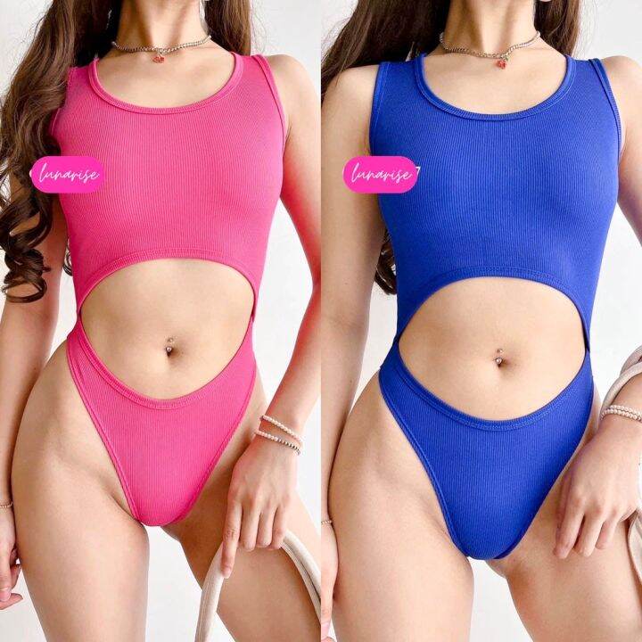 JILL cut-out bodysuit by Lunarise | Lazada PH