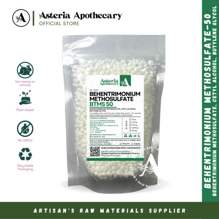 BTMS-50 (Behentrimonium Methosulfate) 100g, 500g & 1Kg - Asteria ...