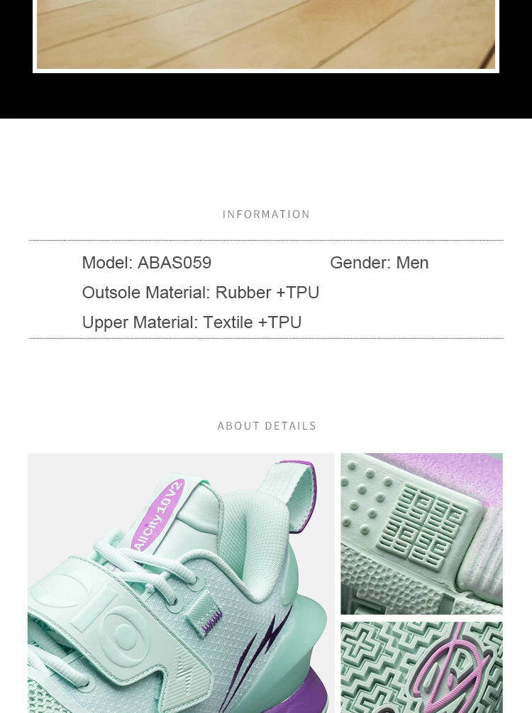 Lining Basketball Shoes Wade All City 10 V2 Men's High Rebound ...