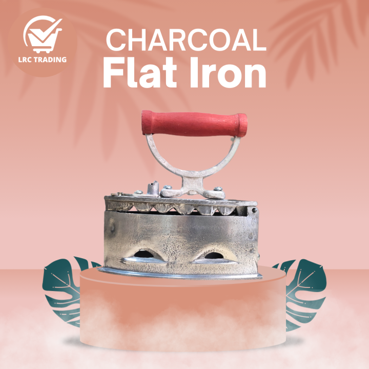 Charcoal Flat Iron Matte ( Plantsa De Uling), No need Electricity ...