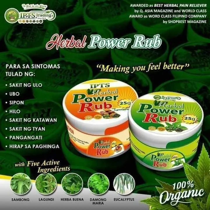 Herbal Power Rub Original | Lazada PH