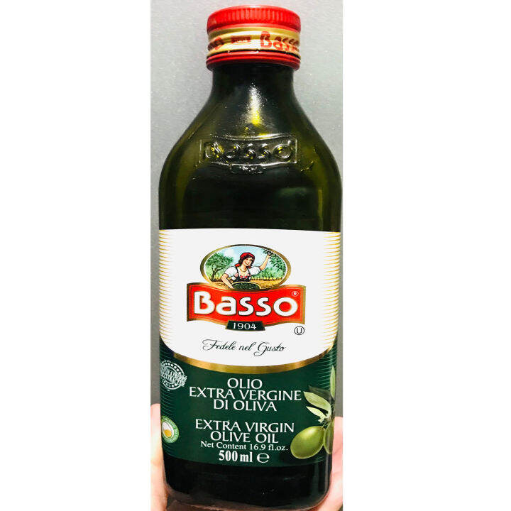 Basso Extra Virgin Olive Oil 500 ml | Lazada PH