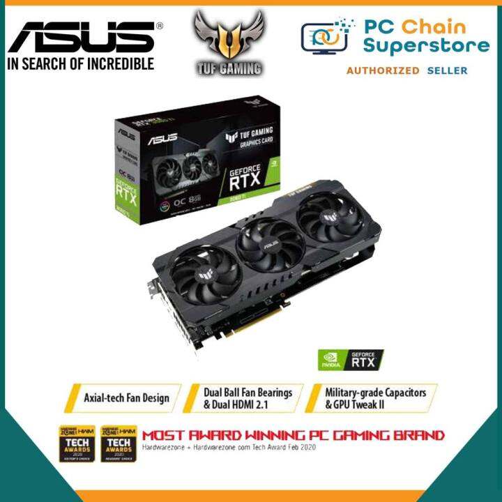 ASUS TUF Gaming RTX 3060 Ti OC Edition 8GB GDDR6X 256Bit 3060Ti ...