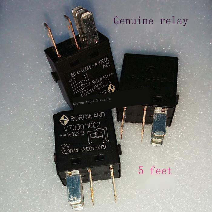 1pcs V23074-A1001-X119 12V relay PA66-GF25 V700011002 New original ...