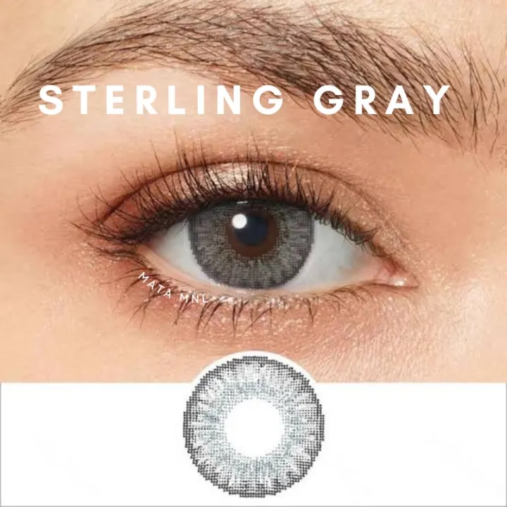 Sterling Gray | Soft Contact Lens | MATA MNL | Lazada PH