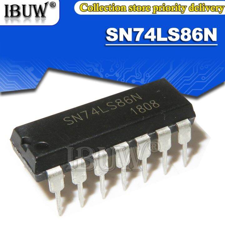 10PCS SN74LS86N DIP14 SN74LS86 74LS86N 74LS86 DIP Integrated IC | Lazada PH
