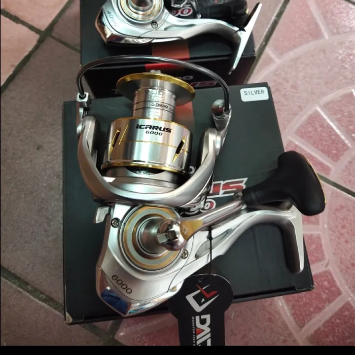 Reel daido icarius pilihan 6000 power handel | Lazada Indonesia