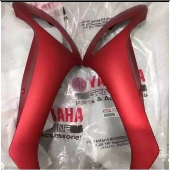 Sayap depan kanan / kiri Yamaha Fino Grande original Merah dof | Lazada ...