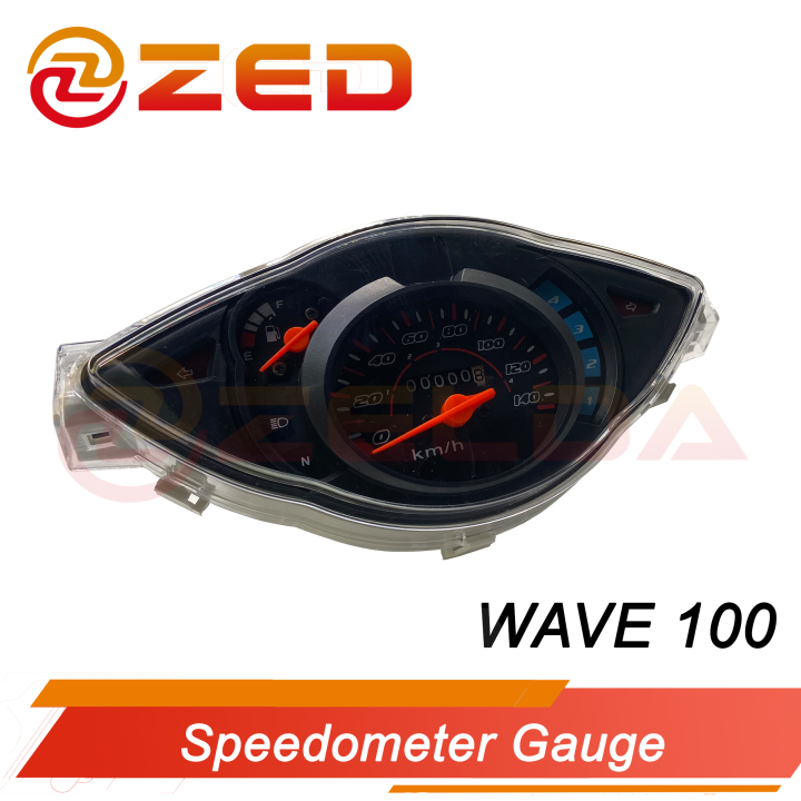 Speedometer Gauge/ Speedomter Assy for WAVE 100 HONDA ZED Motorcycle ...