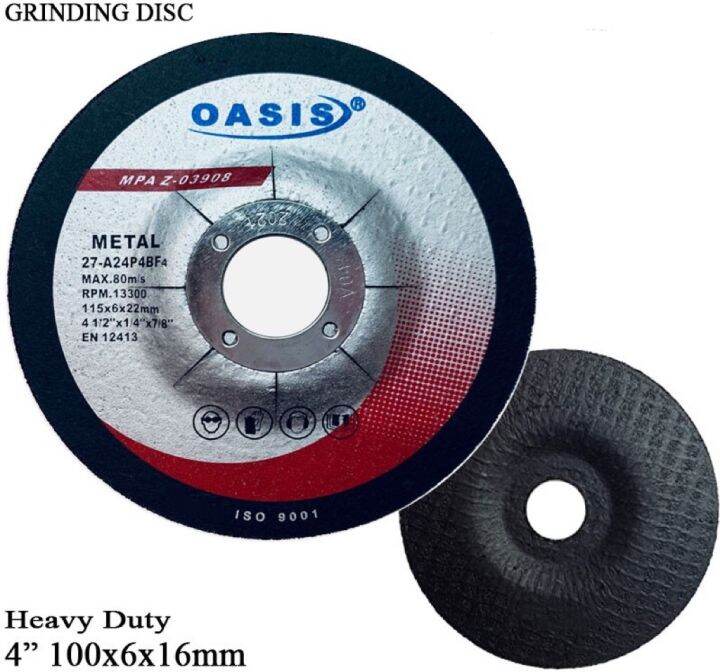 OASIS GRINDING DISC WHEEL 4" INCH (1pc) | Lazada PH
