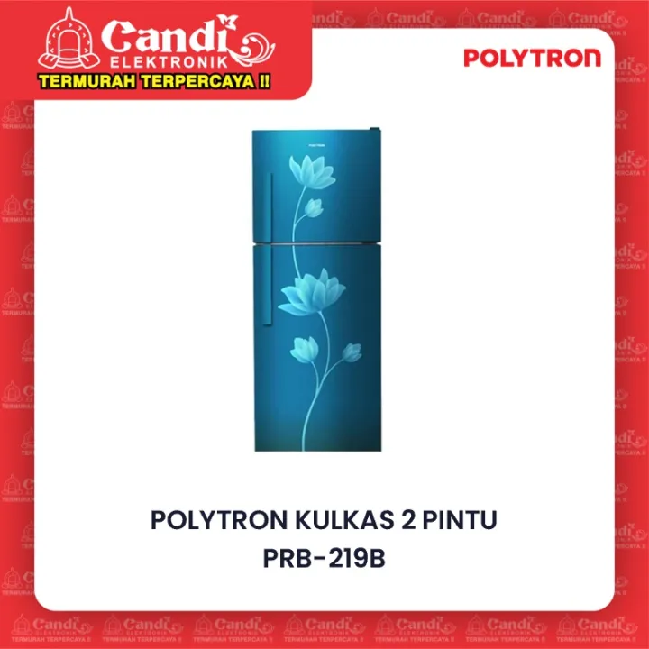 POLYTRON KULKAS 2 PINTU PRB-219B 210 LITER PRB 219B | Lazada Indonesia