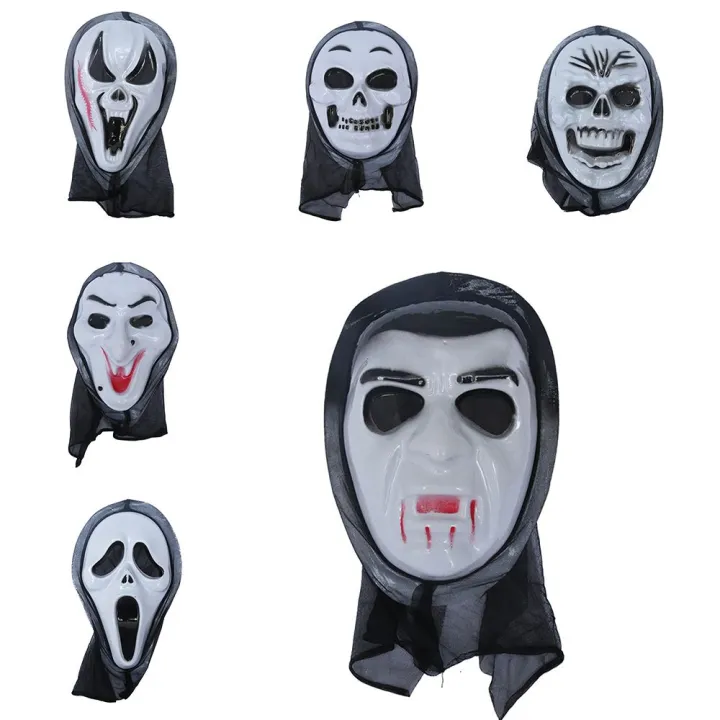 GQBN44V3 แฟชั่น Cosplay Prop Scary Halloween Costume Masquerade s ...