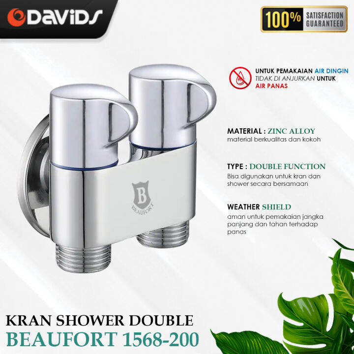 Kran Cabang Shower Mandi Keran Double Dobel Sower Air Beaufort 1568200 ...