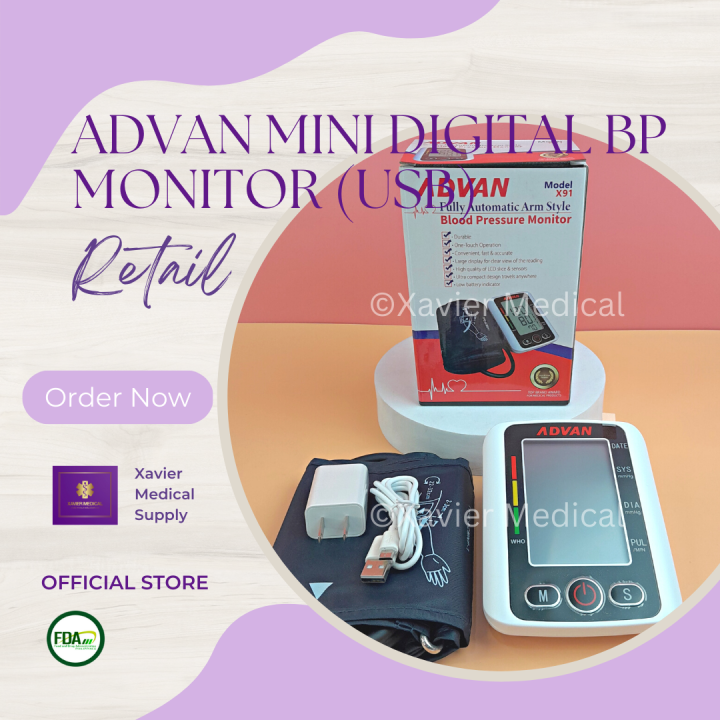 ADVAN Mini Digital Bp Monitor Retail (Sold per Unit) | Lazada PH