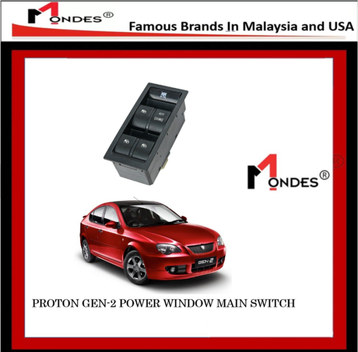 Proton Gen 2 Gen-2 Power Window Main Switch | Lazada
