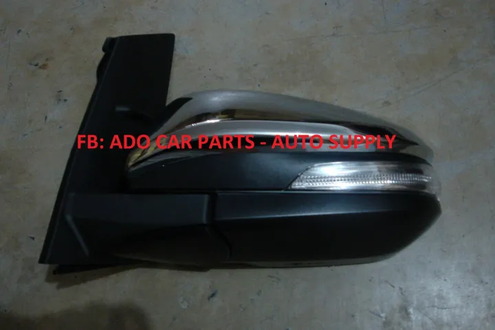 Driver side (Left Side) Side Mirror Toyota INNOVA 2016-2019 (CHROME ...