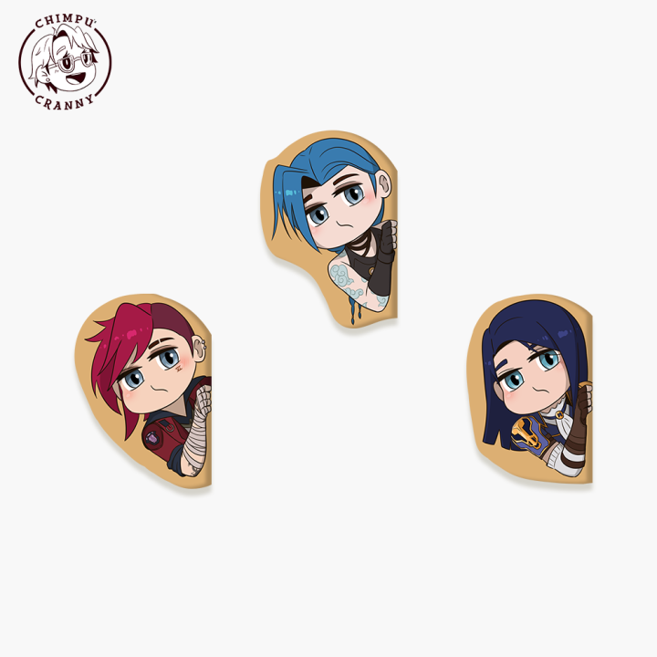 Arcane League of Legends Cartoon Game Cute Magnetic Bookmarks | Lazada PH