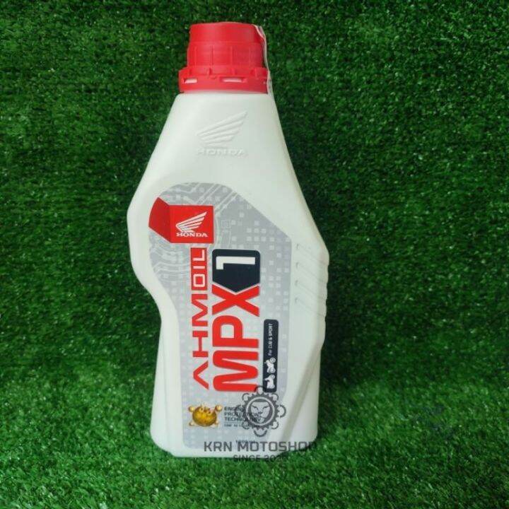 AHM OIL MPX1 1 LITER SAE 10W-30 SL JASO MA OLI HONDA MPX 1 | Lazada Indonesia