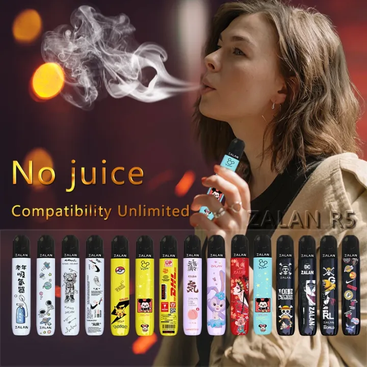 vaper smoke full set 2021 mura with juice zalan R5 Device china zalan ...