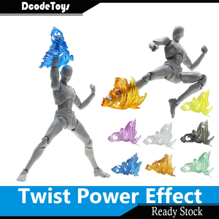 Twist Power Effect for 1/12 1/6 SHF figma action figure gundam gunpla kit doll display base toy ...