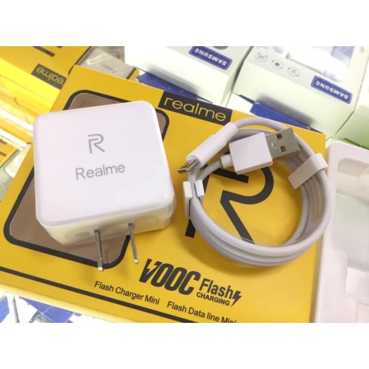 COD realme original fast charger type c 5v 4A vooc flash | Lazada PH