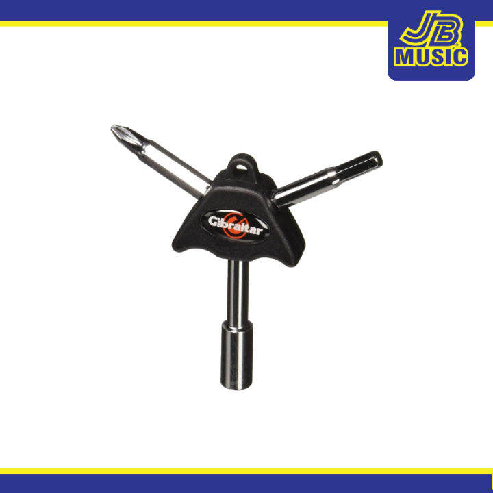 Gibraltar -Tri-Key Tool 3 way Drum Key (SC-GTK)(Drum Equipments)(Drum ...