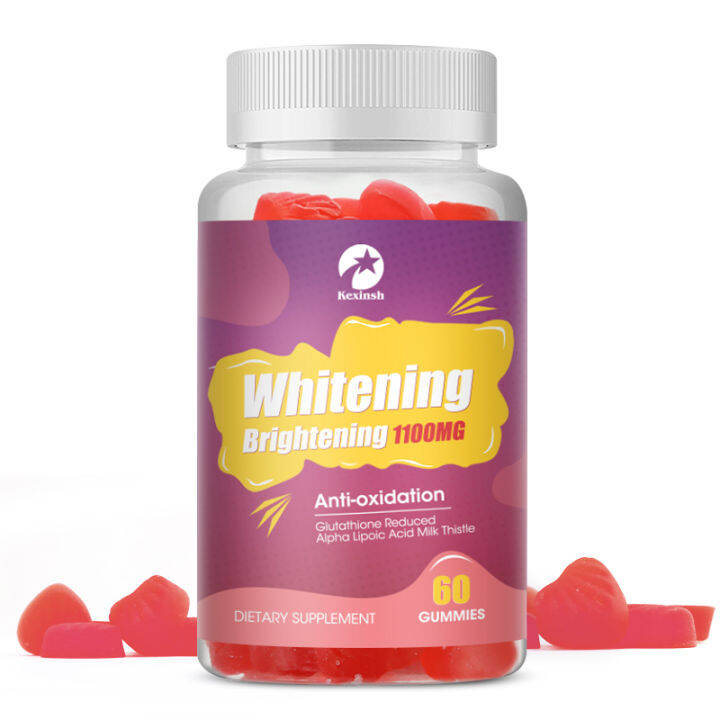 Kexinsh Glutathion Skin Whitening Gummies Original Anti-Aging Skin ...