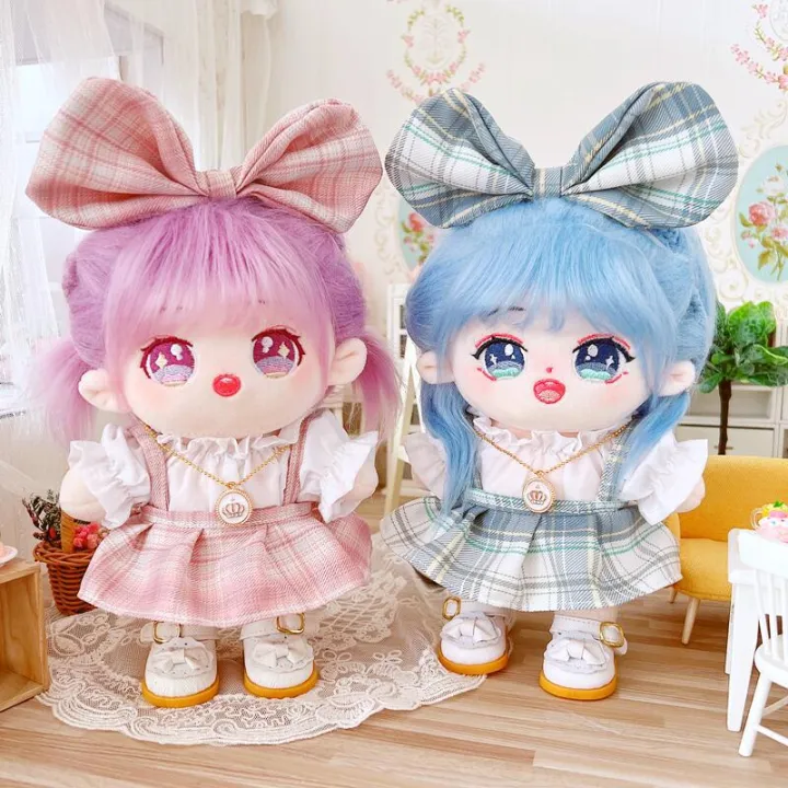 20CM Kpop Idol Doll Clothes Collections JK Uniform Lolita Dress Plush Toys Dolls Accessories ...