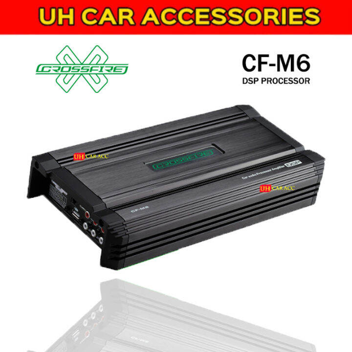 CROSSFIRE HIGH POWER DSP AMPLIFIER WITH 10 BAND EQ CLASS AB M6 | Lazada