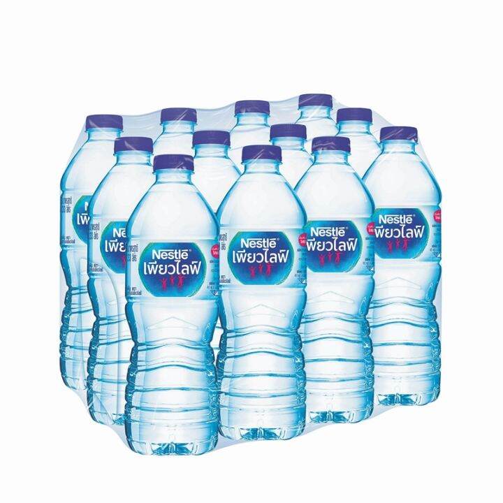 [พร้อมส่ง ] เนสท์เล่ เพียวไลฟ์ น้ำดื่ม ขนาด 330 มล แพ็ค 12 ขวดnestle