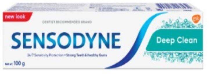 SENSODYNE DEEP CLEAN-100G | Lazada