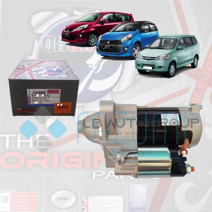 Toyota Avanza F601/F602/ Perodua Alza 2009 Myvi Lagi Best 2011 QHUK Starter | Lazada