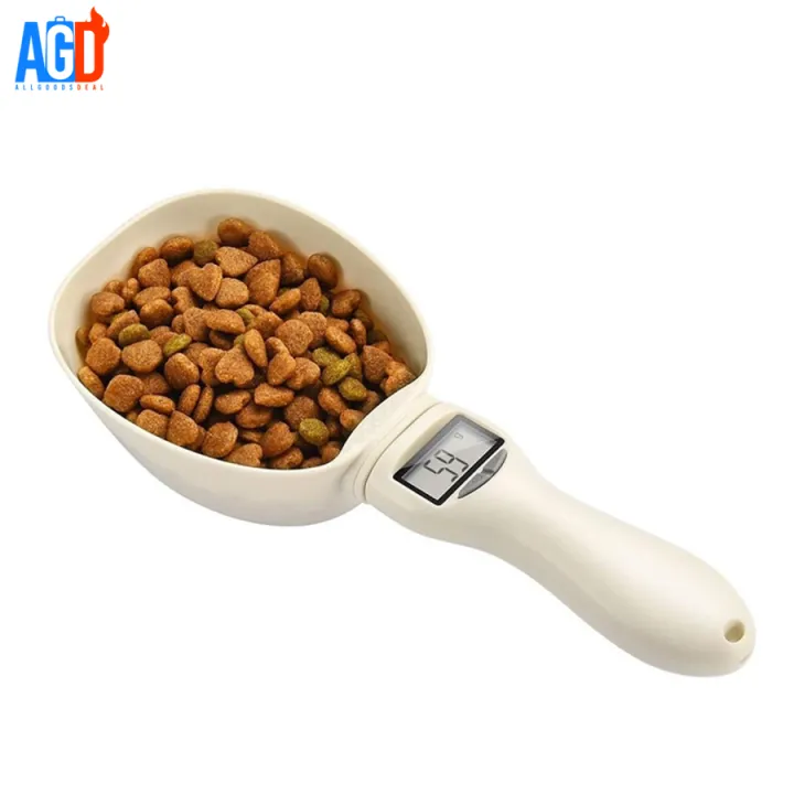 PET DIGI SCOOP Digital Weight Scale for Food Pets Electronic Spoon ...