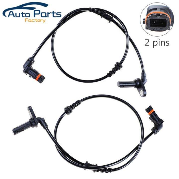 ใหม่ด้านหน้าซ้ายและขวา ABS Sensor สำหรับ Benz W212 E320 E350 CLS320 ...