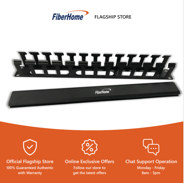 FIBERHOME 1U Cable Manager Aluminum Alloy | Lazada PH