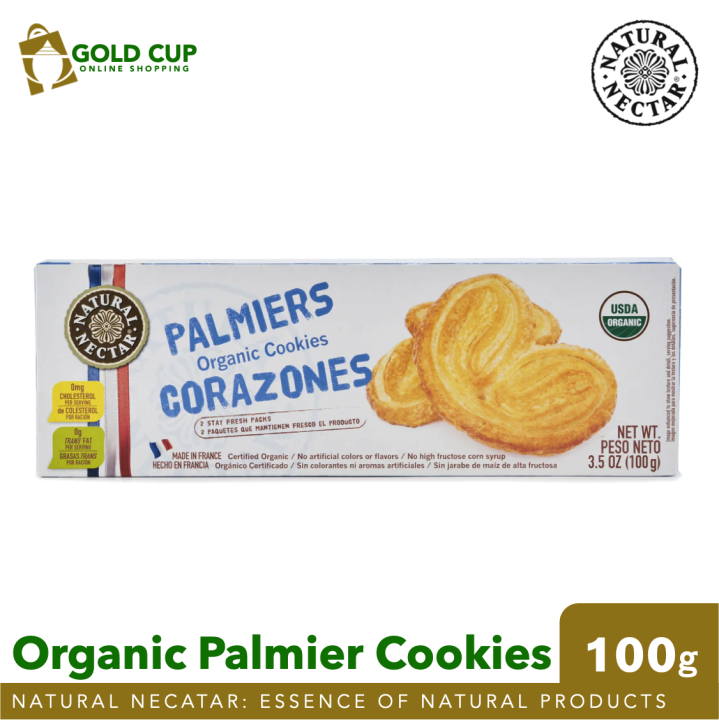 Natural Nectar Organic Palmier Cookies 100g | Lazada PH