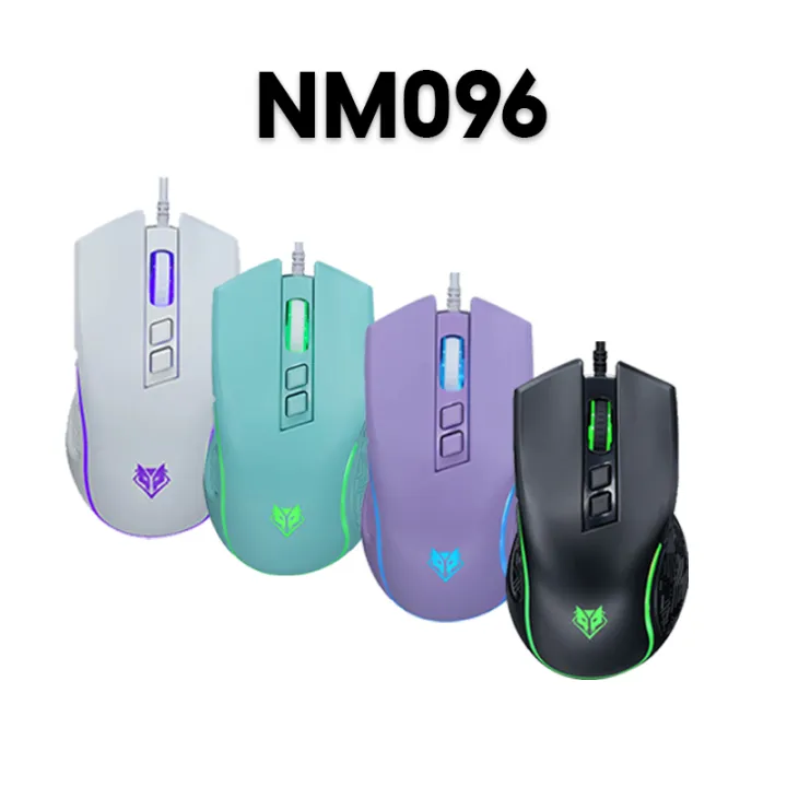 MOUSE (เมาส์) NUBWO NM096 มี 4 สี รับประกัน 1 ปี | Lazada.co.th