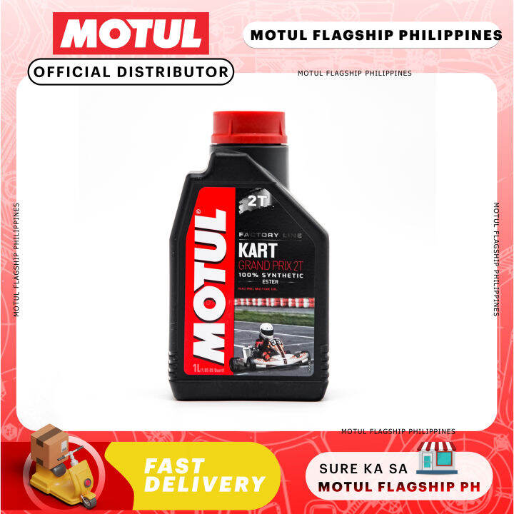 Motul KART Grand Prix 2T Factory Line 100% Synthetic Ester Racing Motor ...