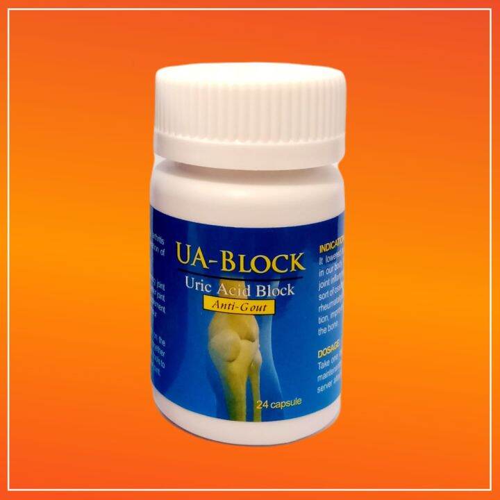 FULLY GOODIES UA BLOCK uric acid block anti gout 24 capsules | Lazada PH